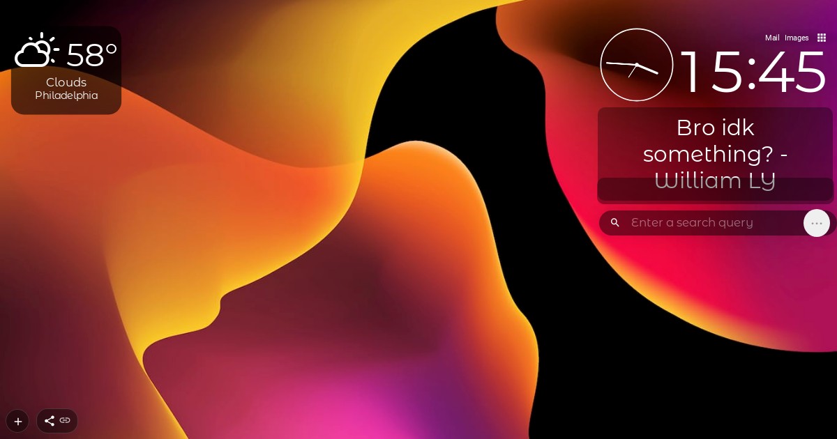 Macbook theme - New Tab Theme Market