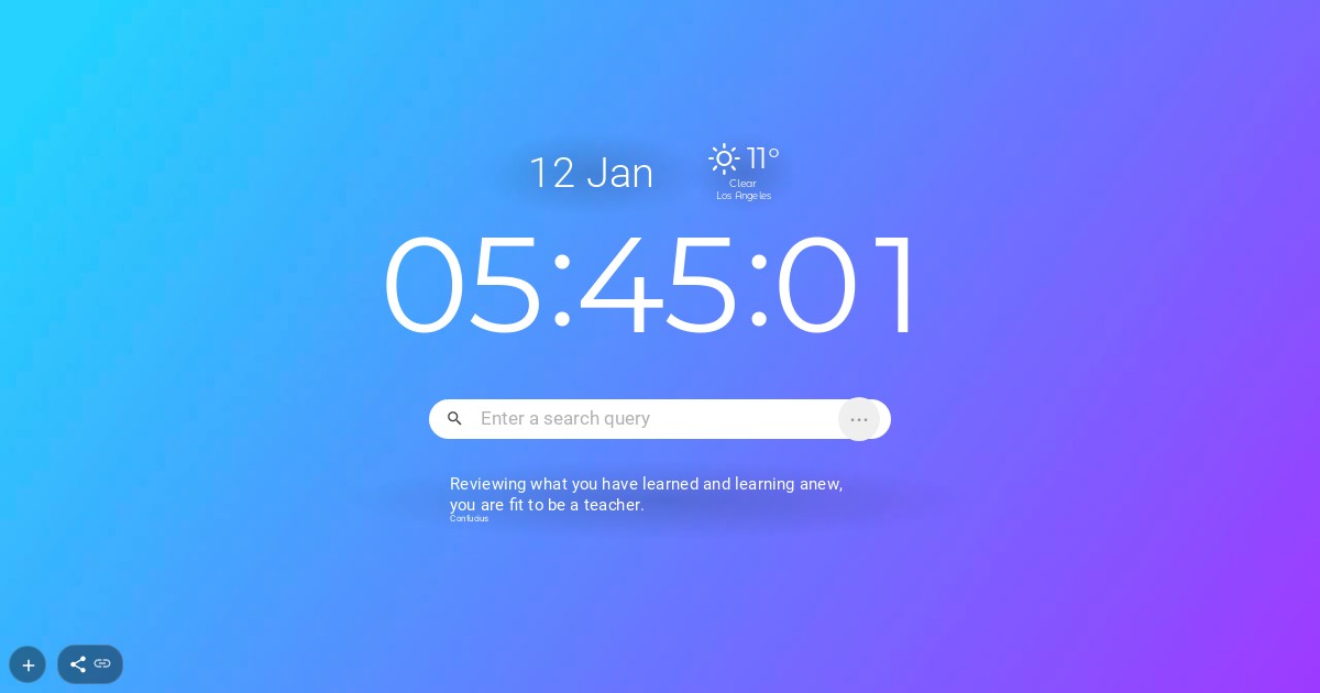 Simplist - New Tab Theme Market