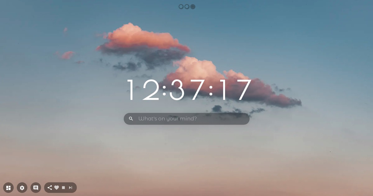 Minimal Focus - New Tab Theme Market
