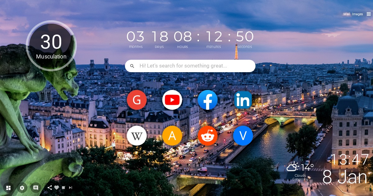 Simply Theme - New Tab Theme Market