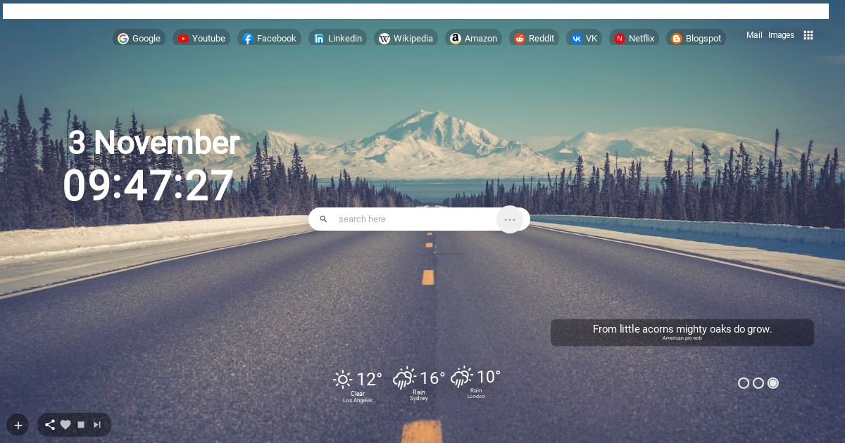 Theme 1 - New Tab Theme Market