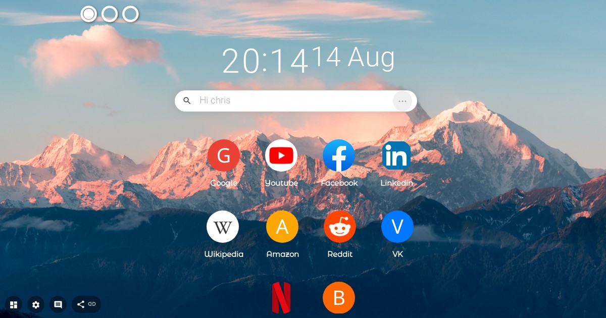 iop - New Tab Theme Market