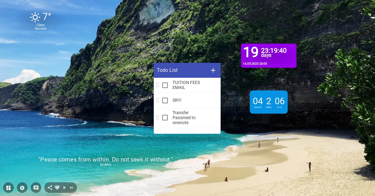 Productive - New Tab Theme Market